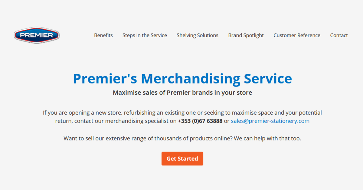 Premier Merchandising | Premier Stationery's Merchandising Service